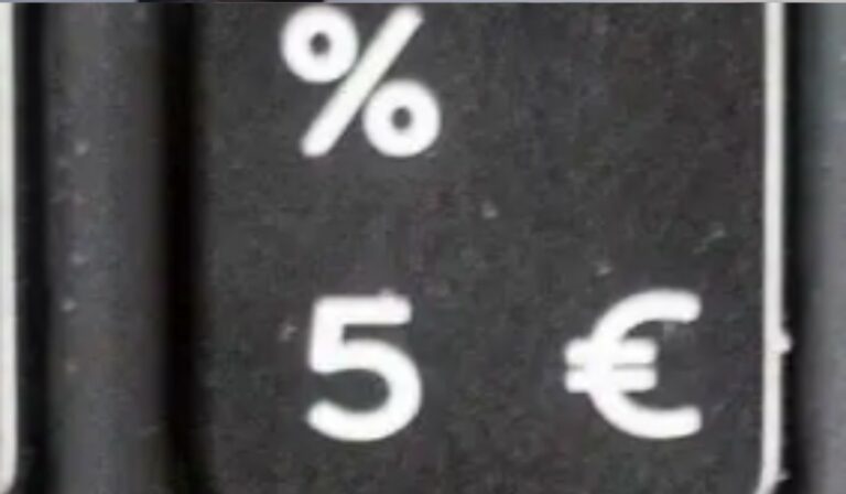 Euro teken typen op Azerty, Frans en Duits toetsenbord